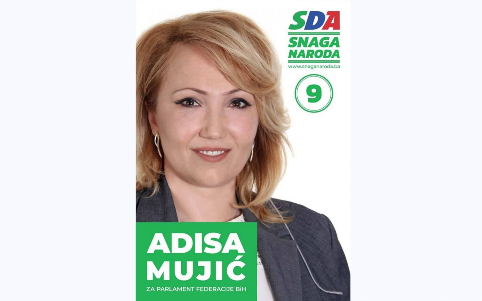 Upoznajte Adisu Mujić: Kandidat SDA za Parlament Federacije